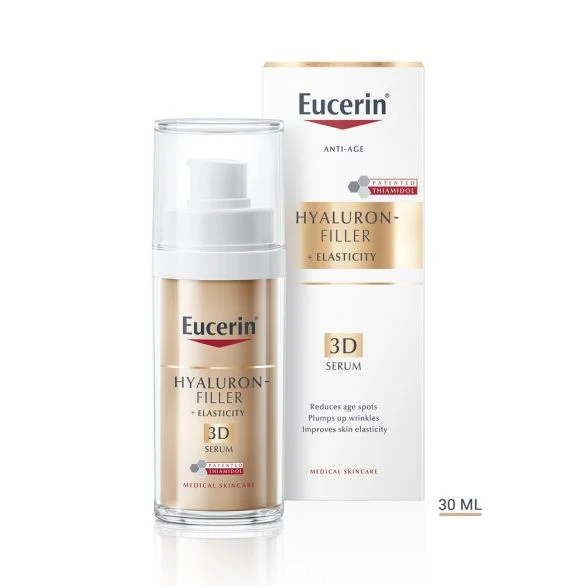 Eucerin Hyaluron - filler elasticity 3d serum / Eucerin Radiance Lift ...