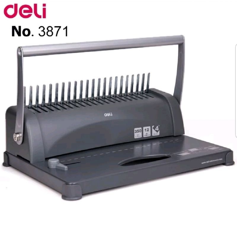 เครื่องเข้าเล่มกระดูกงู Deli รุ่น 3871 | Shopee Thailand