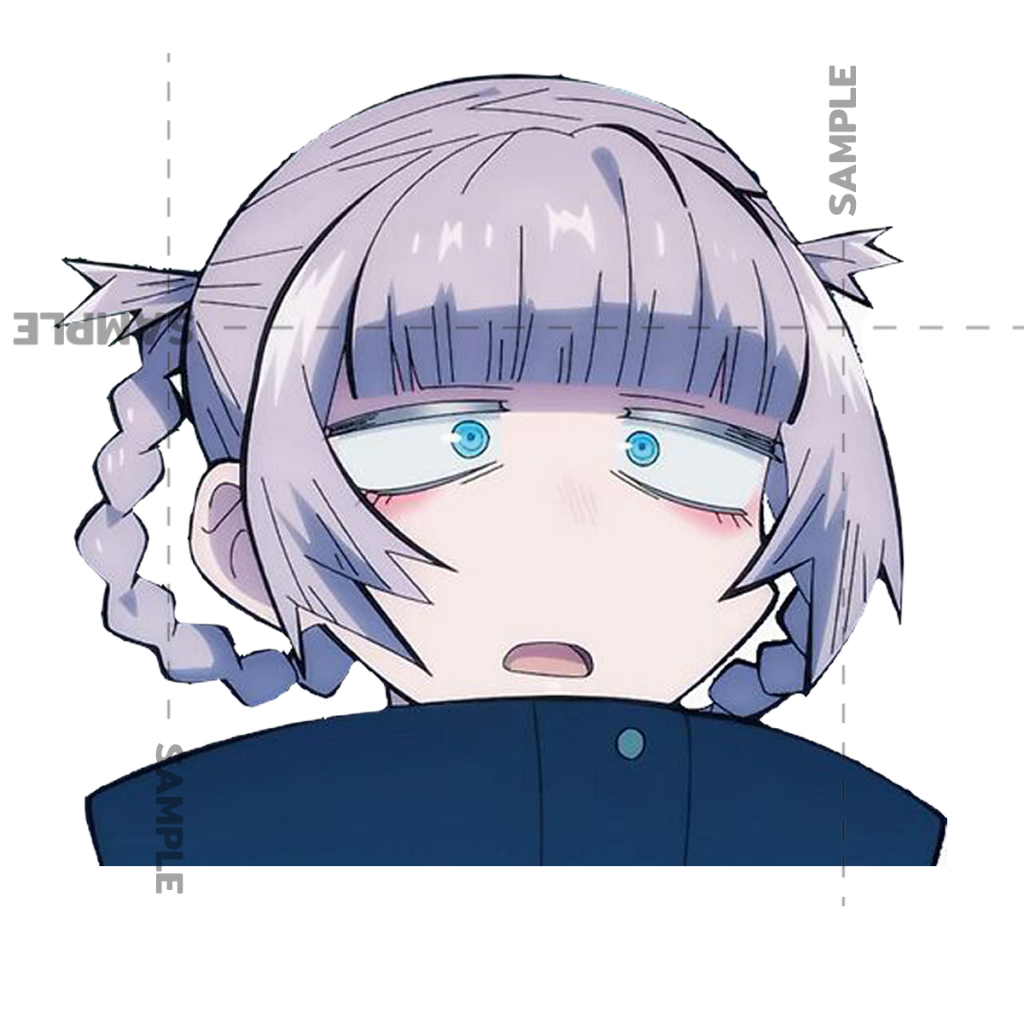 Nazuna Nanakusa สติกเกอร์ 2 แผ่น Call of the Night Anime stickers Waifu ...