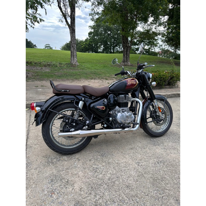 ท่อไอเสียตรงรุ่น Royal Enfield Classic 350 (RE350)ท่อแจกัน ไม่ต้องแปลง ...