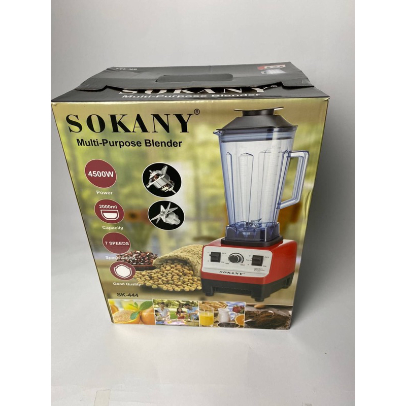 เครื่องปั่นผลไม้ยี่ห้อ SOKANY รุ่น SK444 | Shopee Thailand