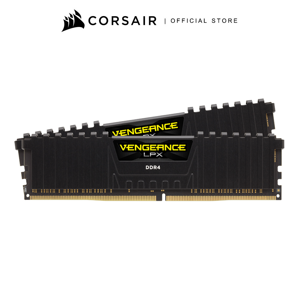 CORSAIR RAM VENGEANCE® LPX 16GB (2 x 8GB) DDR4 DRAM 3200MHz C16 Memory ...