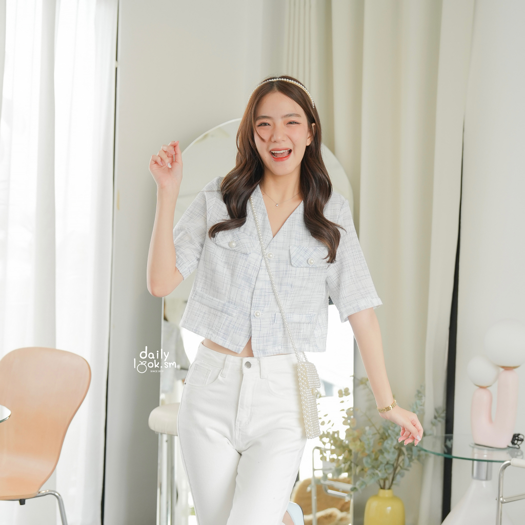 DAILYLOOK.SM --- Casey top เสื้อลูกคุณอีกหนึ่งรุ่นที่ควรมีค่าา | Shopee Thailand