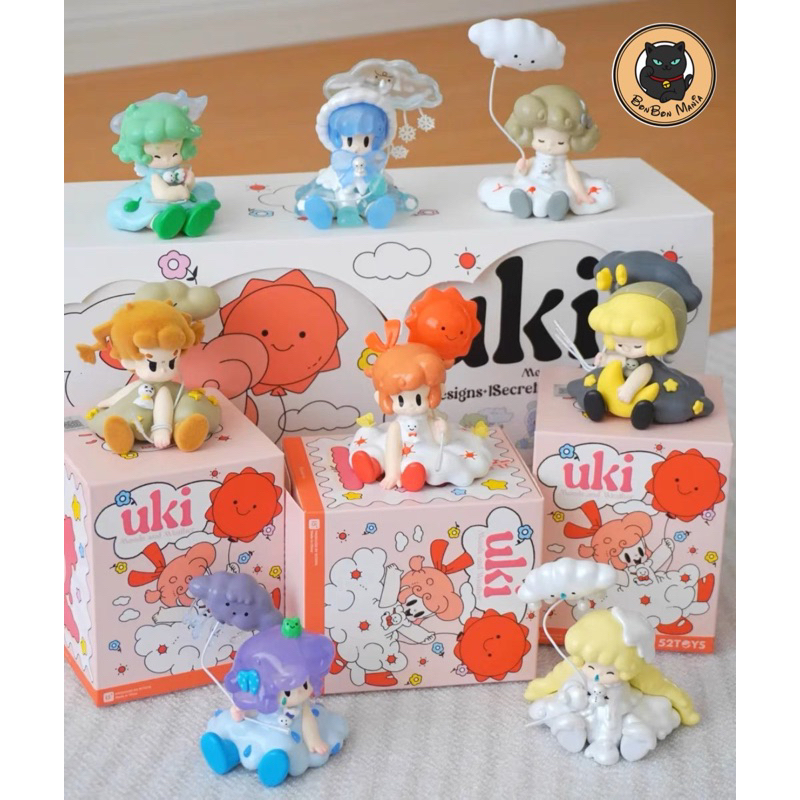 [แบบสุ่ม]🌩52Toys UKI Moods and Weather blind box set | Shopee Thailand
