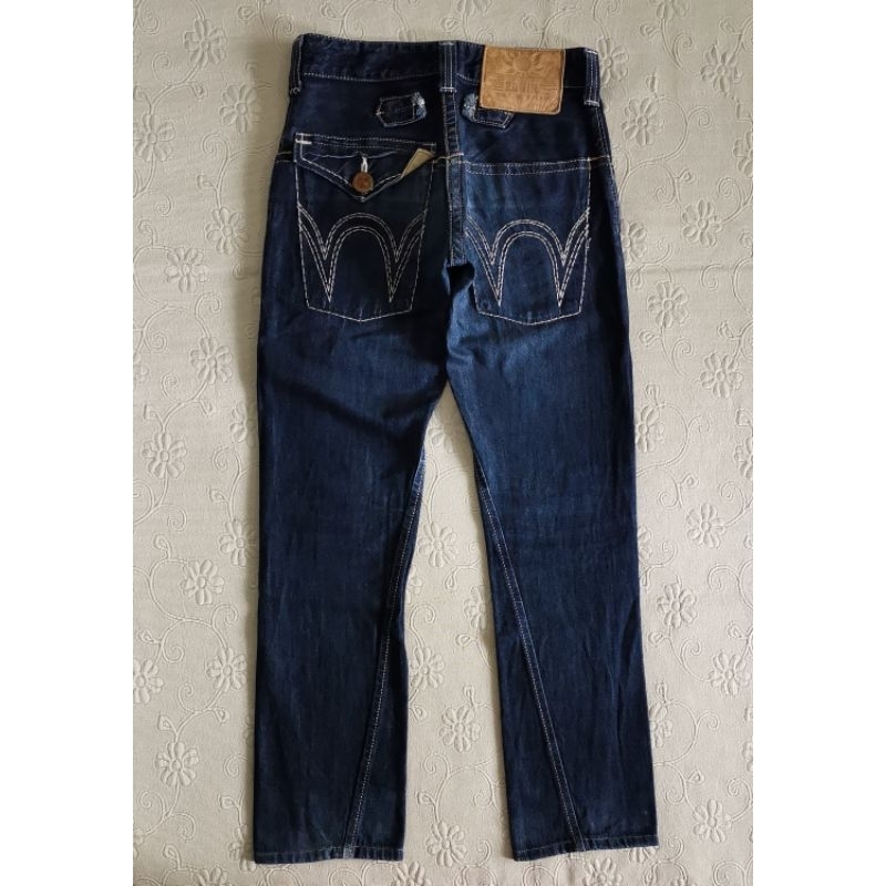 Edwin Blue Trip แบรนด์ แท้ สัญชาติ ญี่ปุ่น Made in japan เอววัดจริง 29 ...