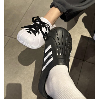 Adidas Collection อาดิดาส รองเท้าแตะ รองเท้าแตะแบบสวม CV Adilette Clogs ...