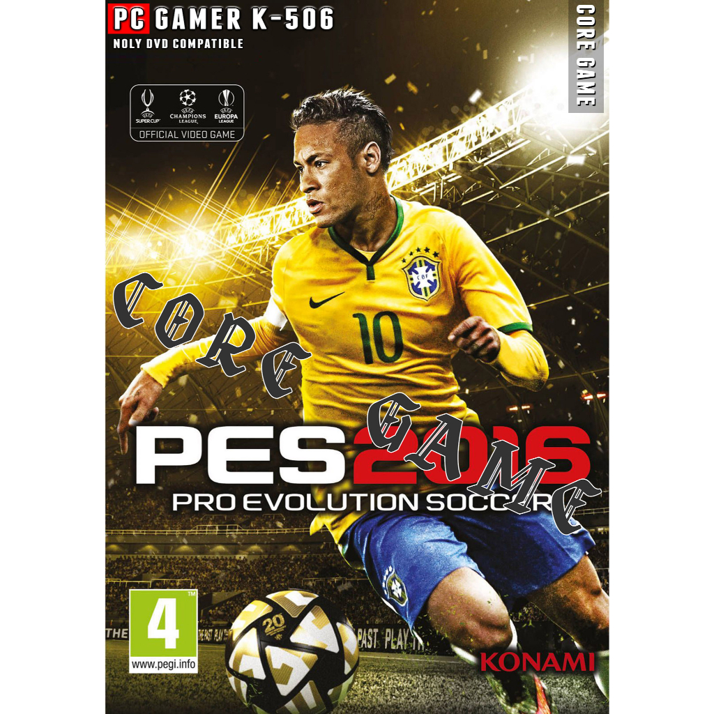 Pro evolution soccer 2016 (PATCH 6.0) แผ่นเกมส์ แฟลชไดร์ฟ เกมส์ ...