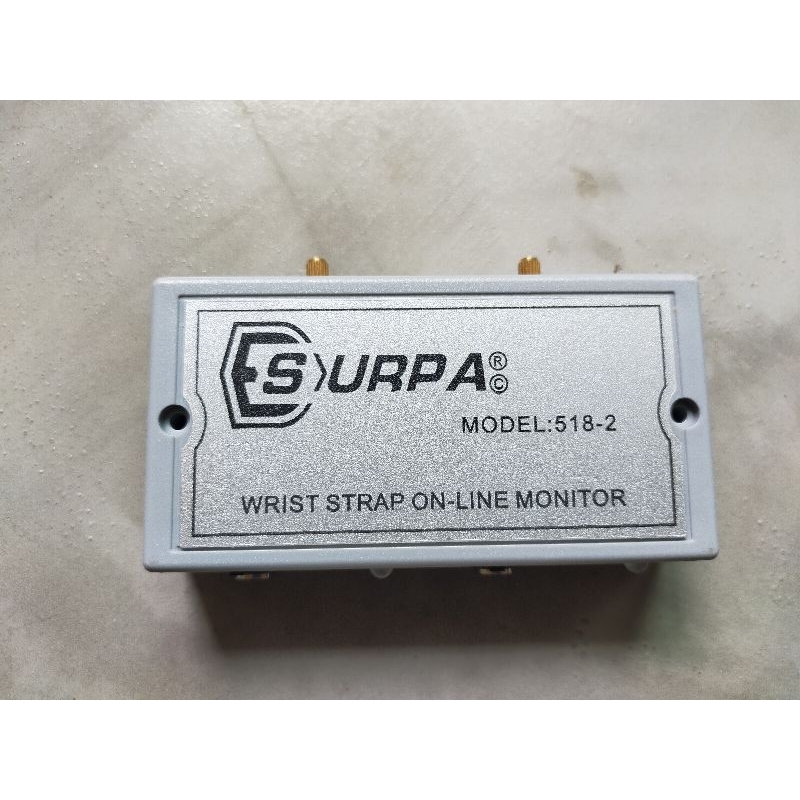 SURPA 518-2 2 Input Wrist Strap Esd Antistatic Wrist Strap On-Line Monitor | Shopee Thailand