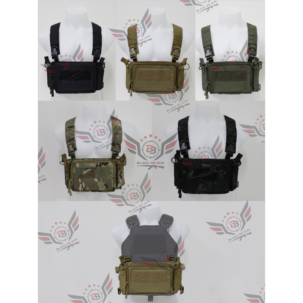 D3CRM Micro Chest Rig (สายโยงบ่า) (D3CR MICRO) (Micro Chest Rig ...