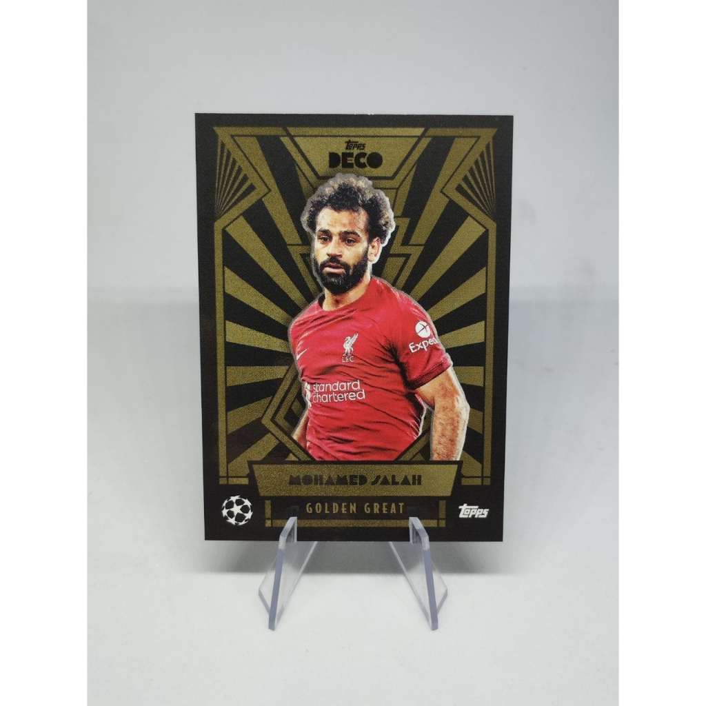 การ์ดบอล Topps Deco Liverpool 2022-23 UEFA Champions League Soccer ...