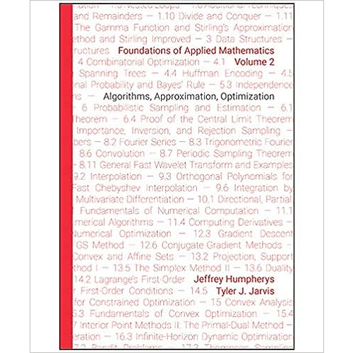 Foundations Of Applied Mathematics Volume 2 Algorithms Approximation