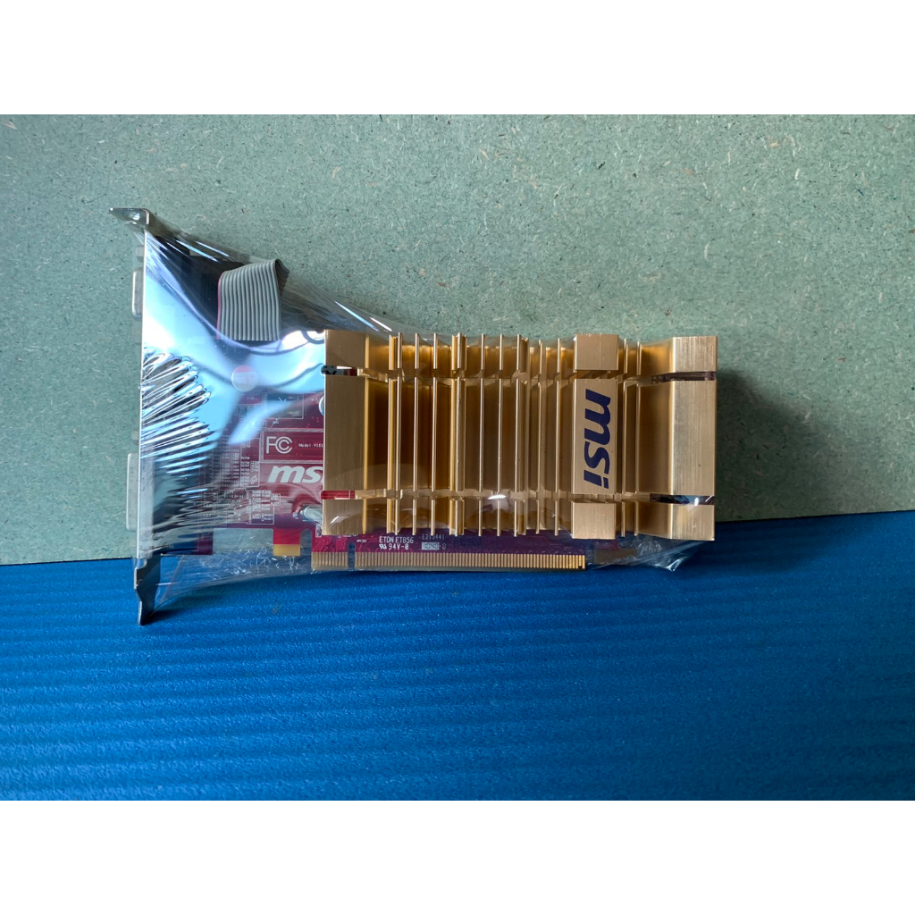 การ์ดจอ MSI ATI AMD Radeon HD4300 1GB DDR2 64Bit สวยๆพร้อมใช้งาน ...