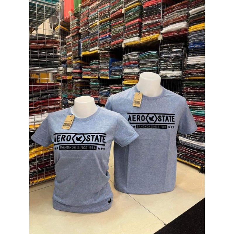 เสื้อยืดAerostate งานป้ายเกรดA เนื้อผ้าSupersoft100% | Shopee Thailand