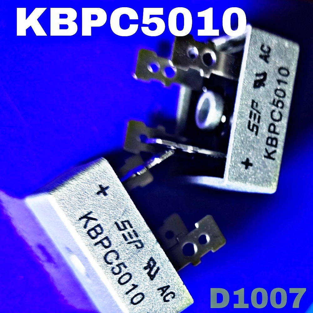1pcs KBPC5010 BRIDGE DIODE GPP 50A 1000V KBPC 5010 บริดจ์ไดโอด Bridge ...
