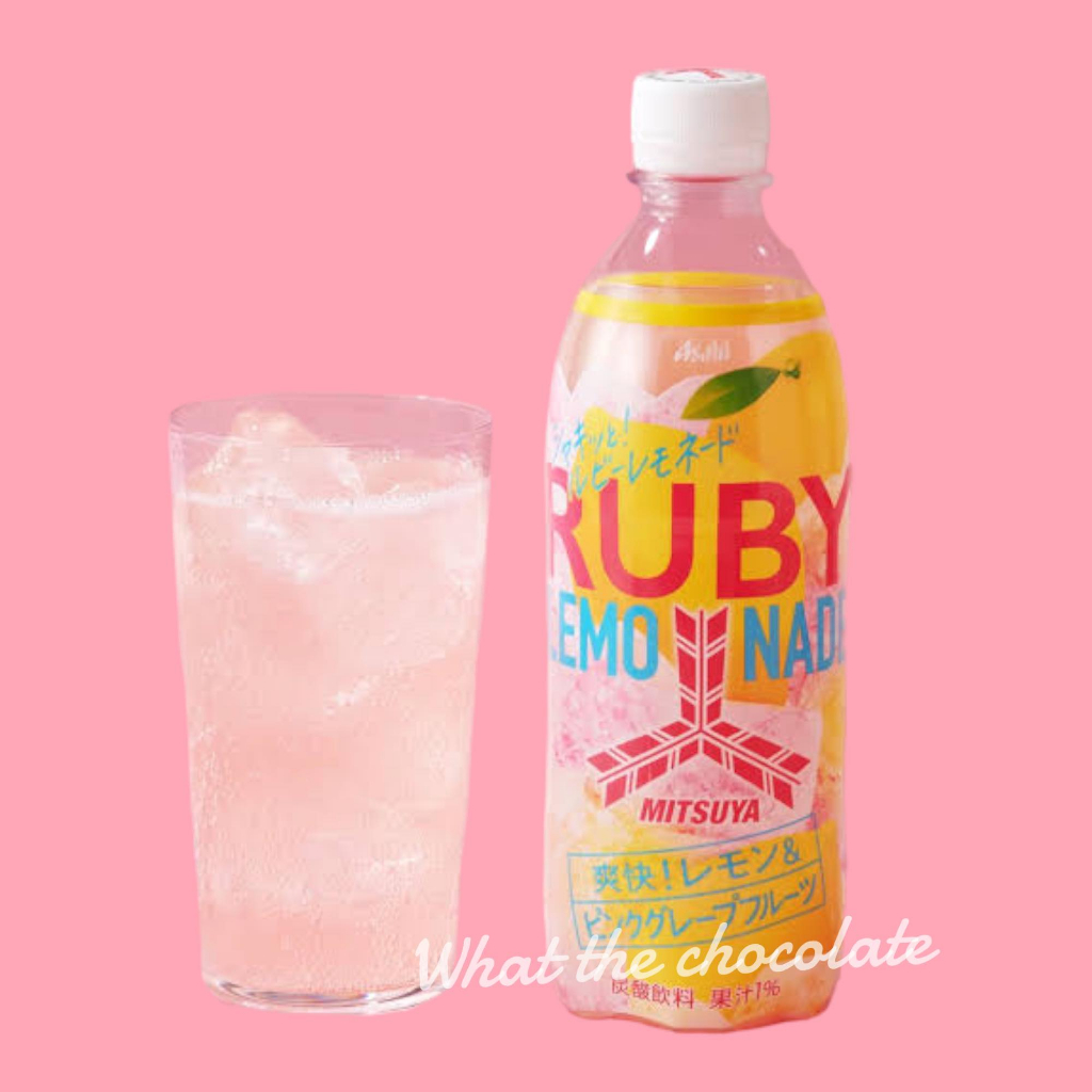 Asahi Ruby Lemonade น้ำทับทิมเลม่อน ผสมโซดา | Shopee Thailand