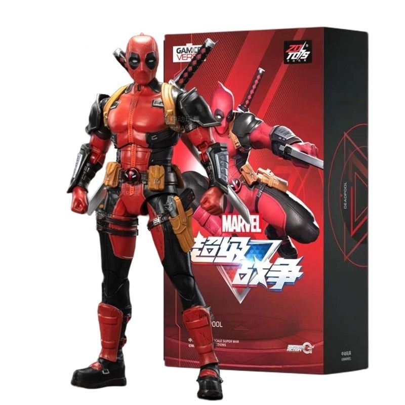ZD toys Deadpool Action Figure 1/10 Scale ZHONGDONG งานลิขสิทธิ์แท้ โม ...