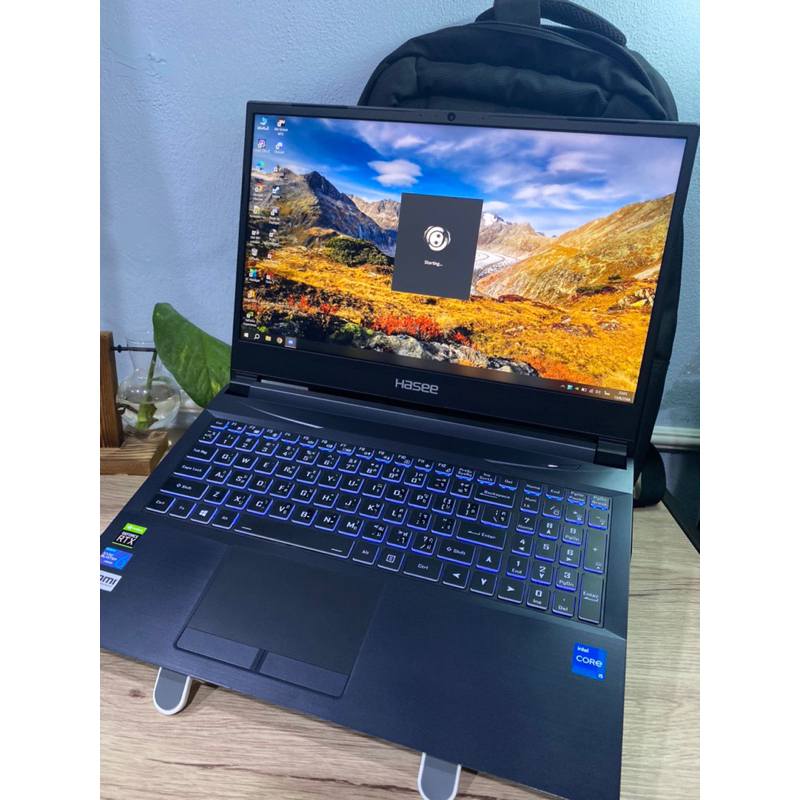 Notebook Hasee มือสอง (I5Gen11/8gb/rtx3060) จอคมชัด144Hz ทำงานตัดต่อ ...