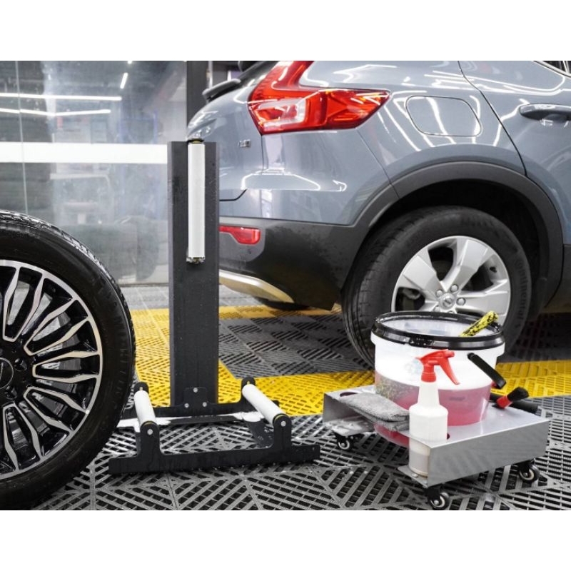 Rolling Wheel Detailing Stand แท่นทำความสะอาดล้อ | Shopee Thailand