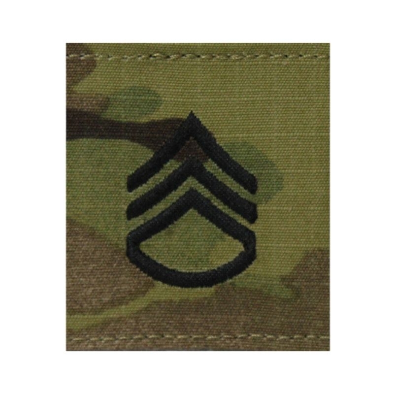 ️USA ️ E-6 Staff Sergeant MultiCam (OCP) RANK ติดตีนตุ๊กแก | Shopee Thailand