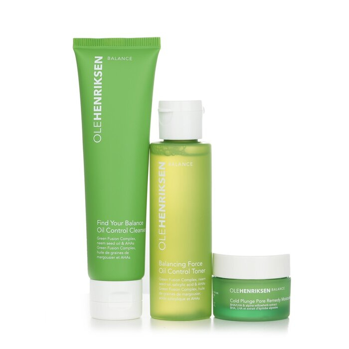 OLE HENRIKSEN - Balance It All Oil Control & Pore-Refining Set: คลีน ...