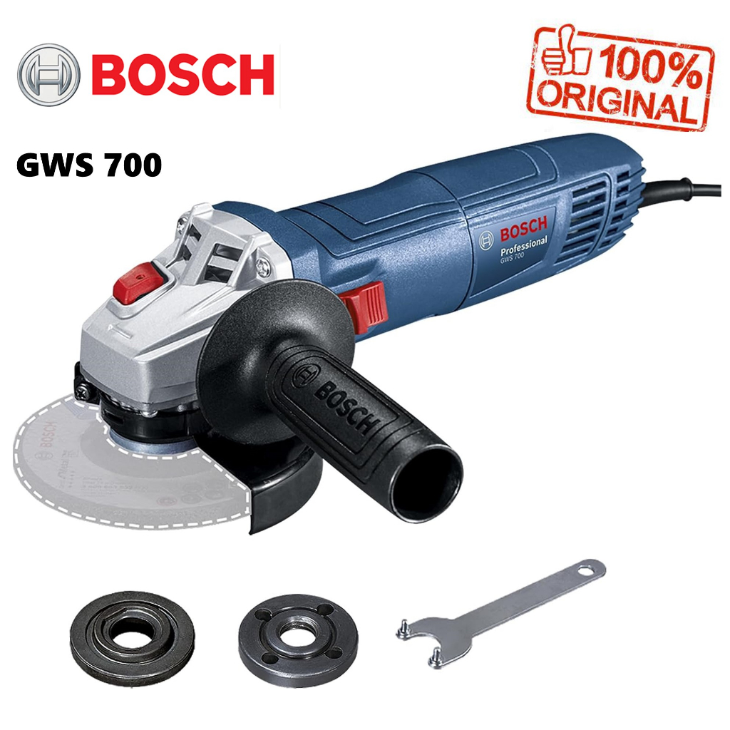 BOSCH รุ่น GWS 700 เครื่องเจียรไฟฟ้า BOSCH Grinder GWS 700 100% Genuine ...