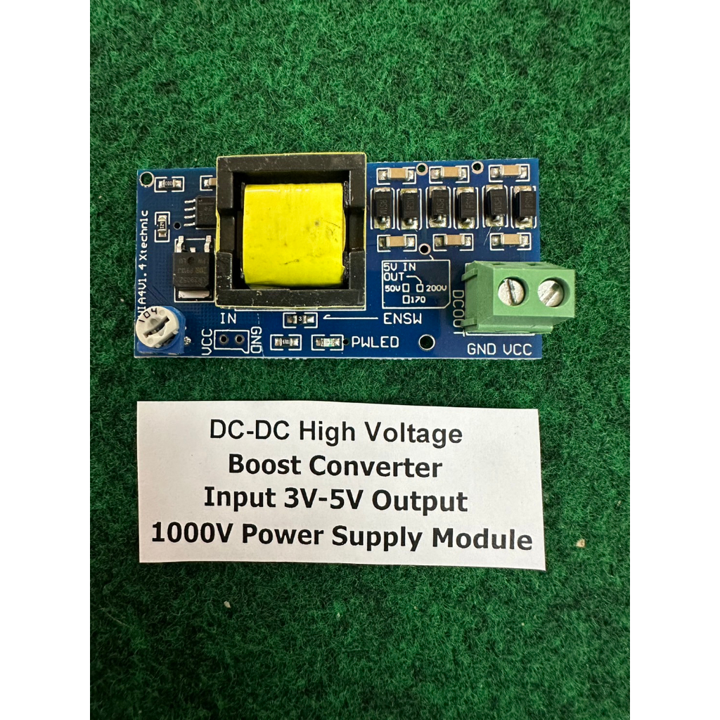 Module DC-DC High Voltage Boost Converter Input 3V-5V Output 1000V Power Supply 1 ตัว | Shopee ...