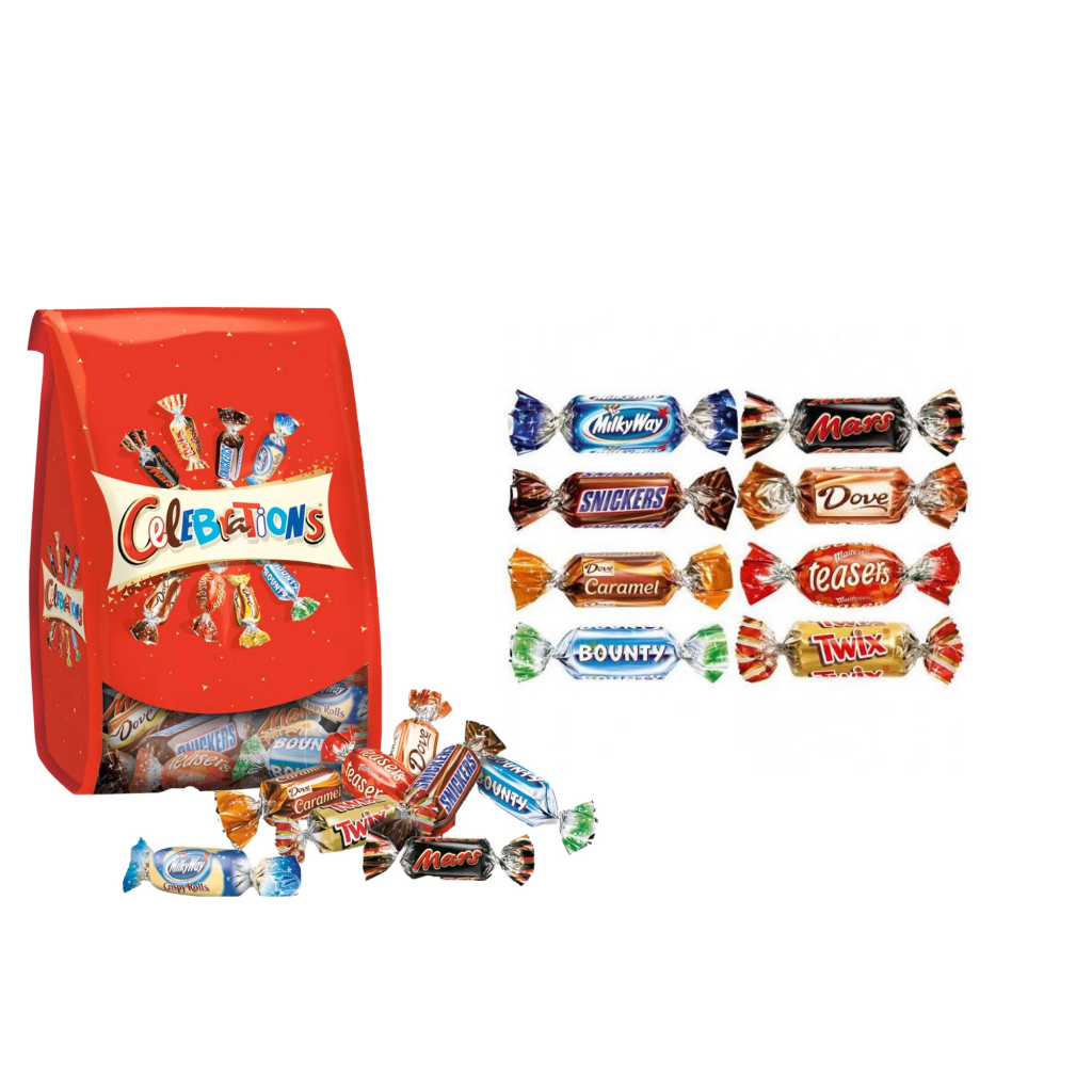 Mars Celebrations Chocolates มี 2 ขนาด | Shopee Thailand