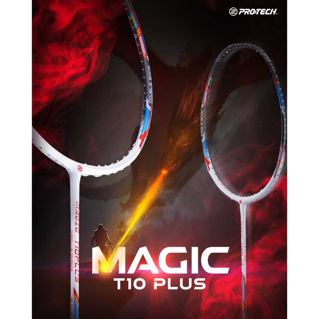 Protech Sports ไม้แบดมินตัน รุ่น Magic T10 Plus | Shopee Thailand