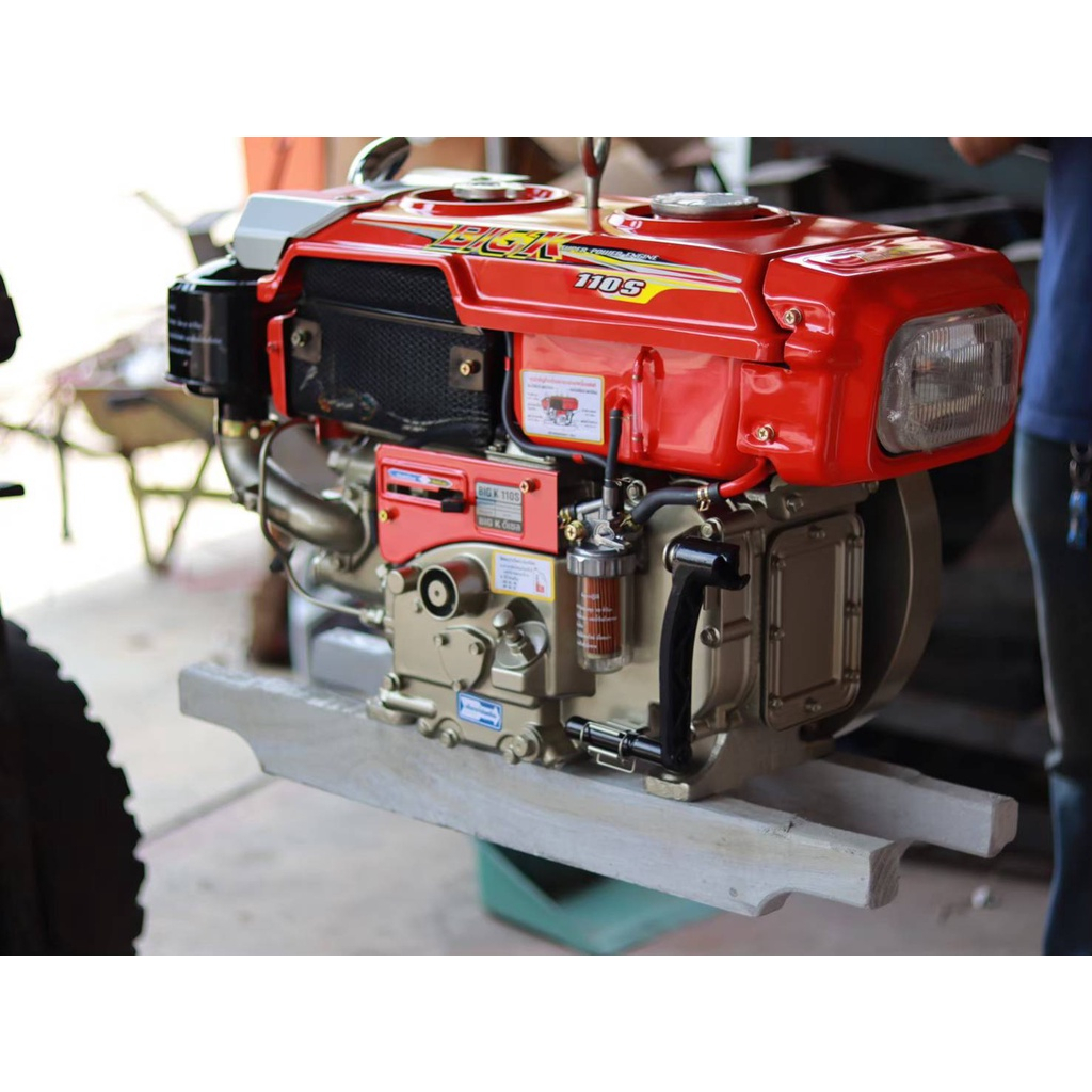 เครื่องยนต์ดีเซล อเนกประสงค์ รุ่น BK 110S 11 แรงม้า หัวรถไถ ผลิตในไทย รับประกันคุณภาพ2ปี ...