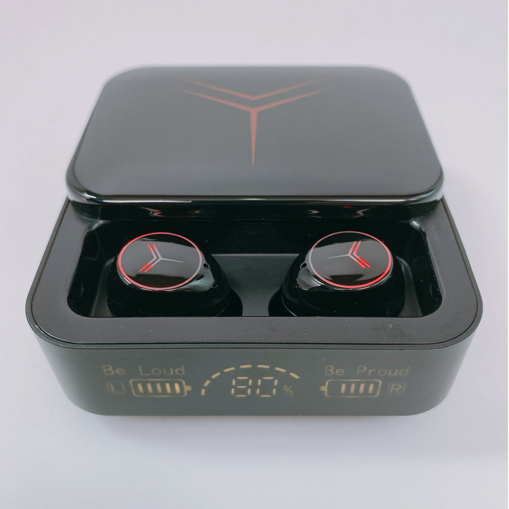 TWS M88 plus หูฟังบลูทูธไร้สาย พร้อมกล่องชาร์จแบต 1200mAh มีสายชาร์จใน ...