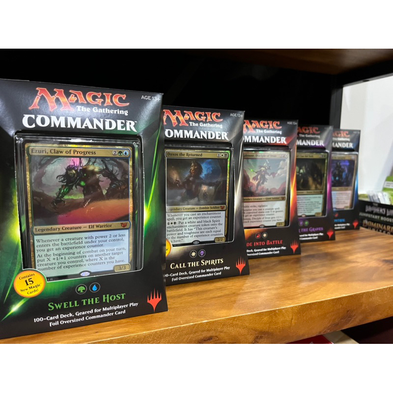 MTG Commander Decks 2015 , Call the Spirits, Plunder the Graves, Seize ...
