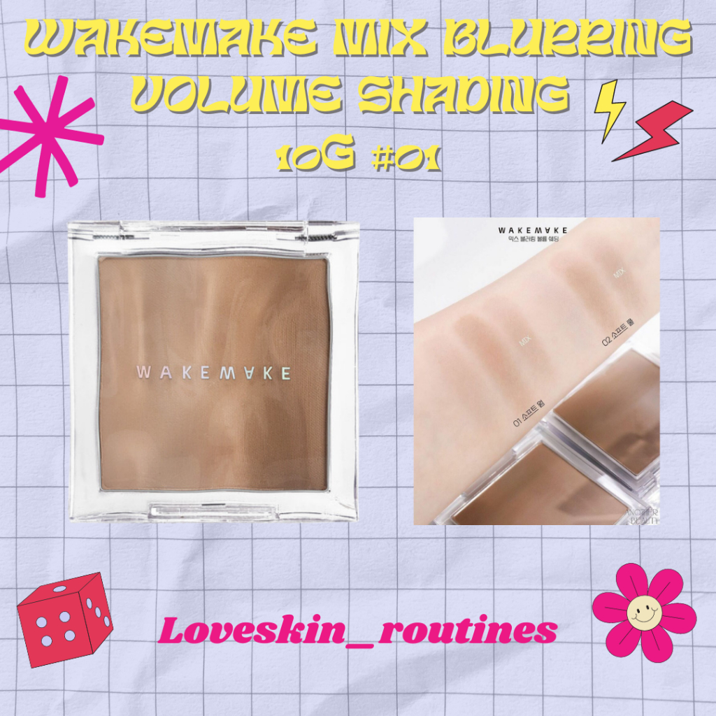 WAKEMAKE Mix Blurring Volume Shading 10g #01 | Shopee Thailand