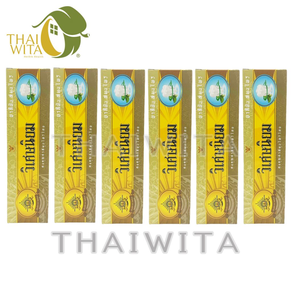 [แพ็ค 6 หลอด] ยาสีฟันวิเศษนิยม VISET-NIYOM แบบหลอด 100 กรัม (6 หลอด ...