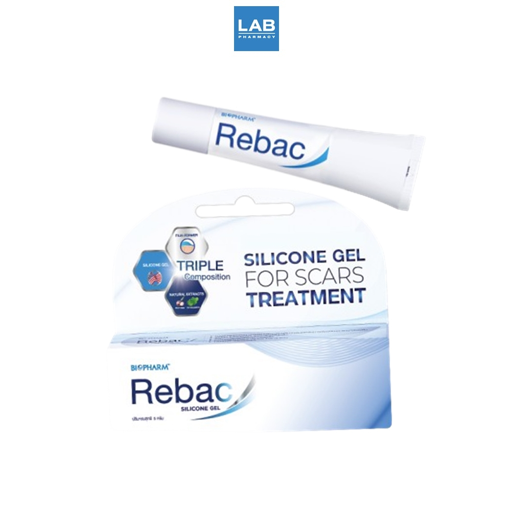 BIOPHARM Rebac Silicone Gel 5 g. - ไบโอฟาร์ม รีแบค (Rebac) ซิลิโคนเจล ...
