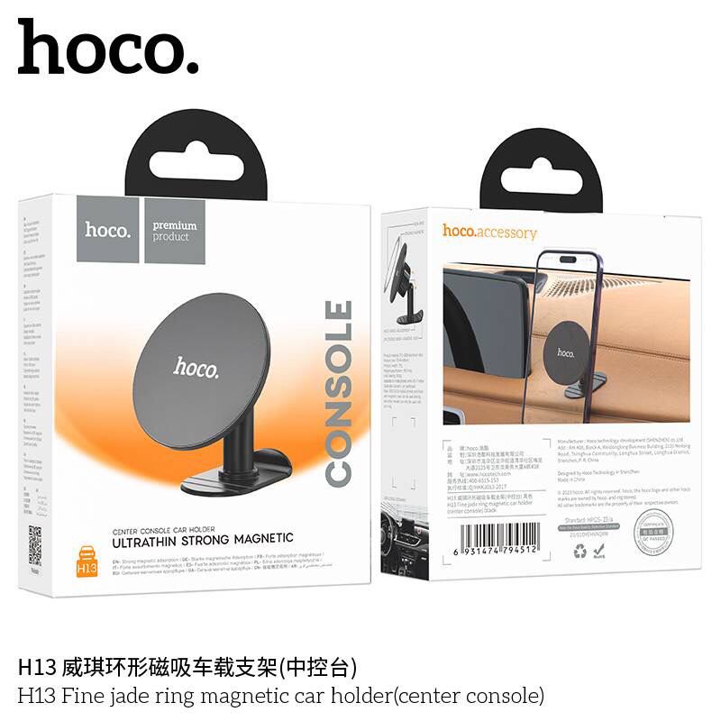 Hoco H13 ตัวยึดโทรศัพท์มือถือสำหรับคอนโซลในรถยนต์ แท้100% | Shopee Thailand