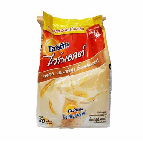 OVALTINE White Malt Powder 600 G. โอวัลติน ไวท์มอลต์ผง 600 กรัม ...