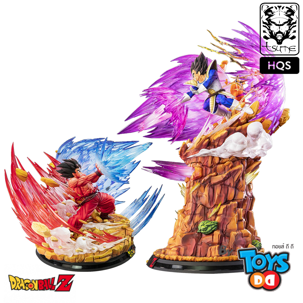Tsume Art : HQS Goku Kaio-ken VS. Vegeta Galick Gun (Dragon Ball Z) 1/6 ...