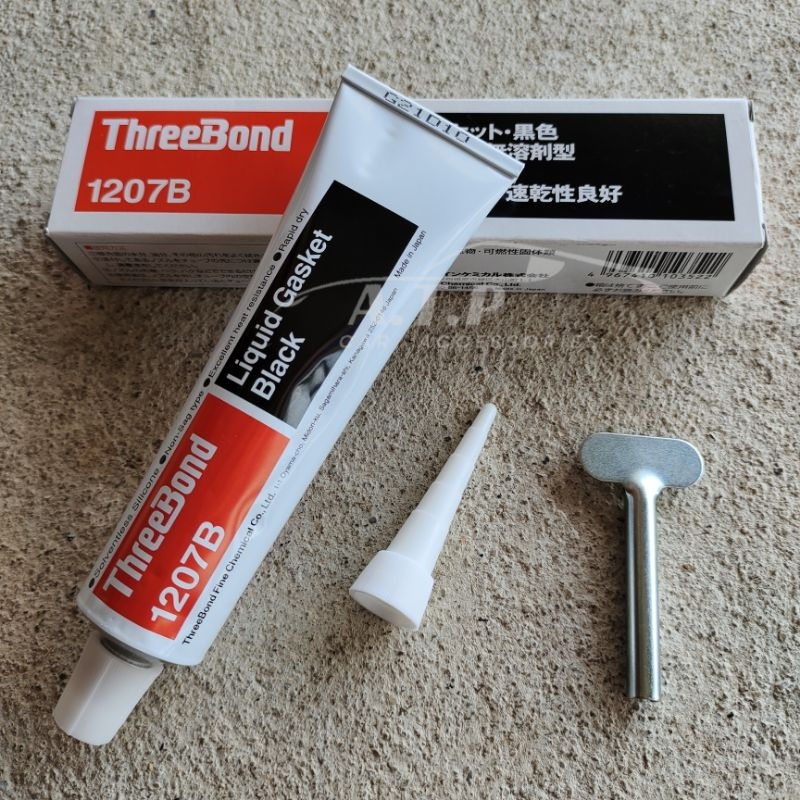 ของแท้ 💯% กาวปะเก็นเหลวชนิดซิลิโคน (สีดำ) ThreeBond 1207B - ขนาด 100g. ทรีบอนด์ | Shopee Thailand