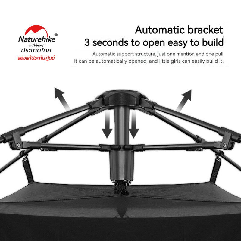 Naturehike Thailand เต็นท์ ออโต้ UPF 50+ Ango pop up tent for 3 man ...
