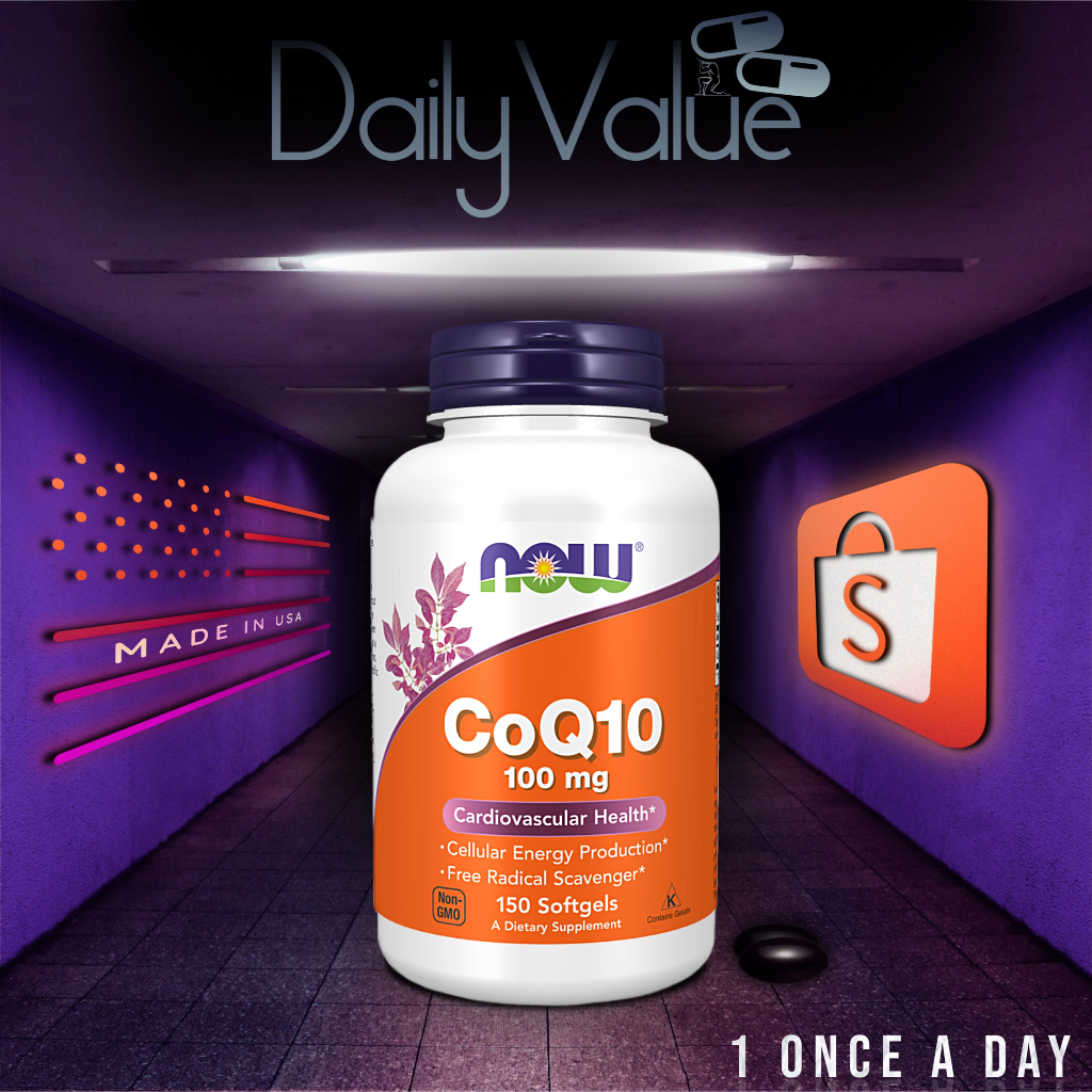 โคคิวเทน / CoQ10 100 MG by NOW FOODS | Shopee Thailand