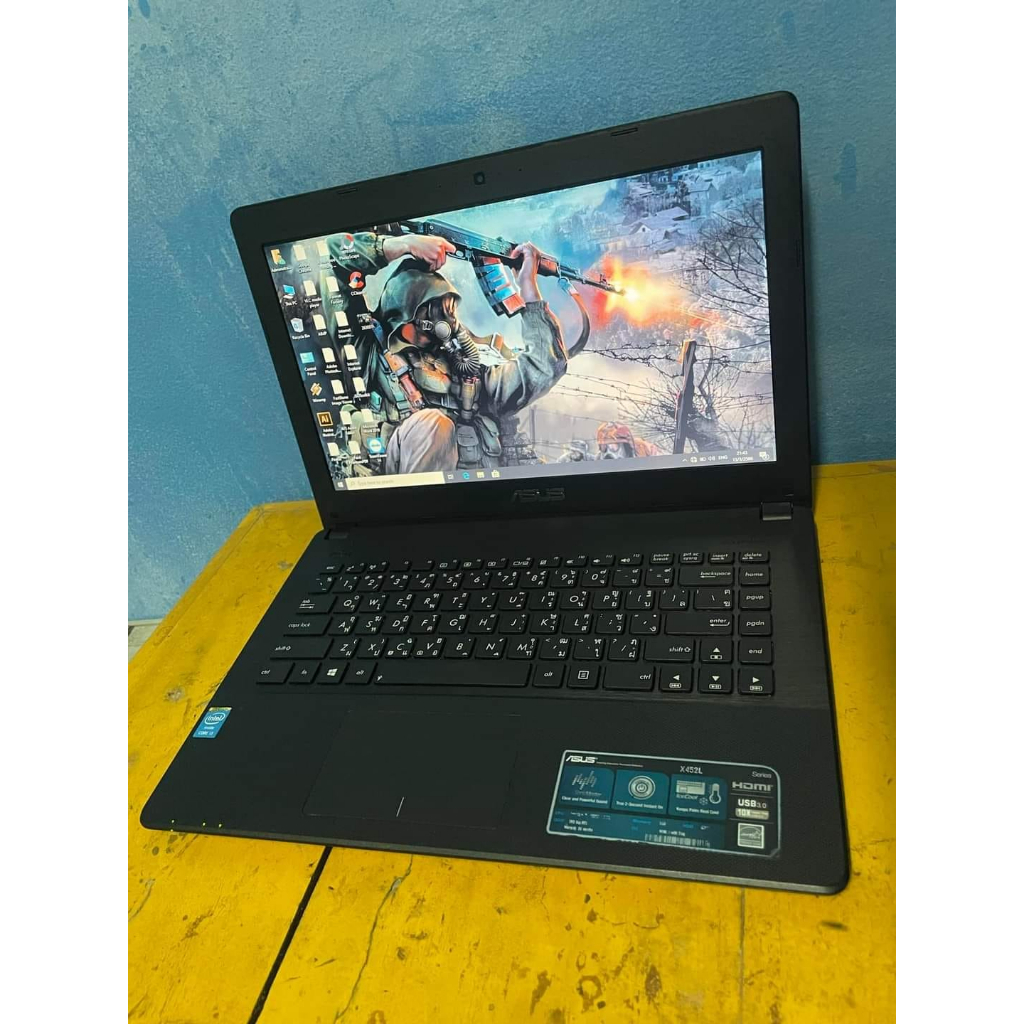 โน๊ตบุ๊ค Asus X452L มือ2 สภาพสวย อัพแรม 10.GB. ราคาส่งฟรี | Shopee Thailand