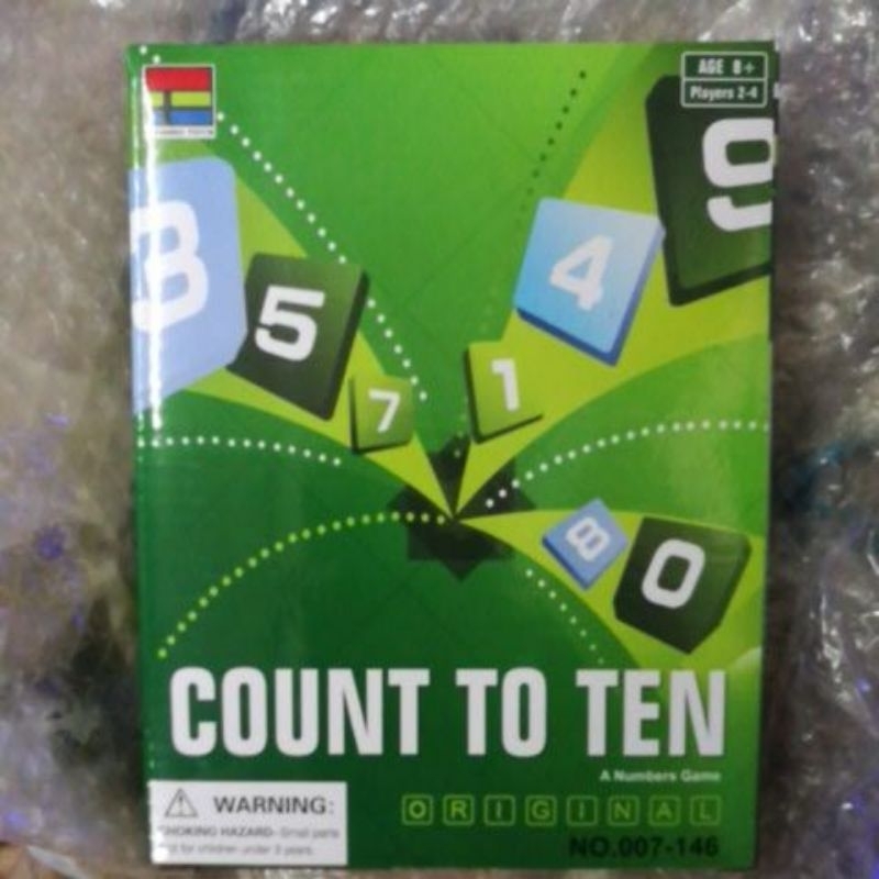 เกมตัวเลข count to ten board game เล่นได้ 2 -4 คน | Shopee Thailand