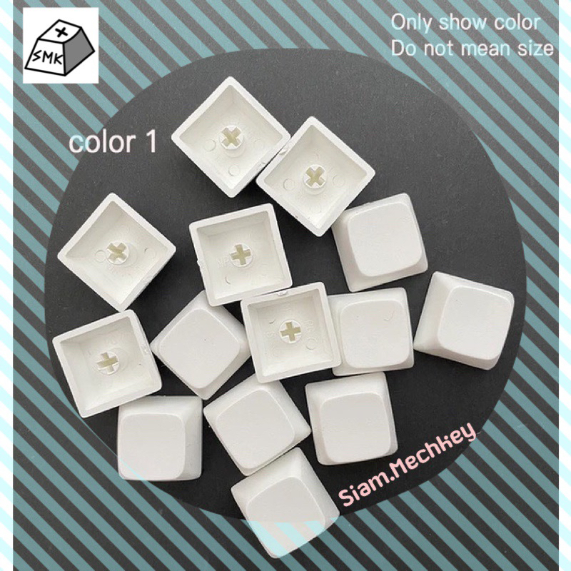 พร้อมส่ง ของแท้ คุณภาพดี 52สี PBT คีย์แคปเปล่า ใส สี DSA XDA profile ...