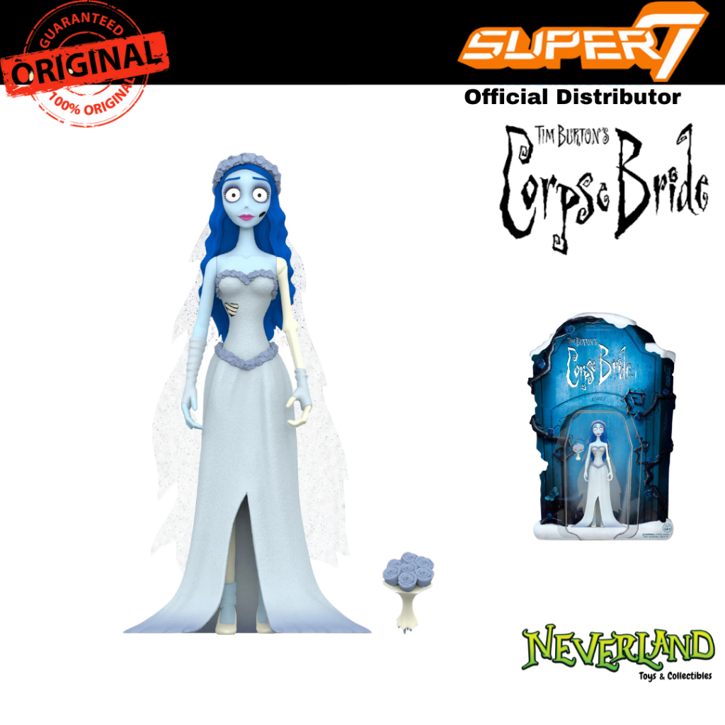 (Sold Out) Super7 Corpse Bride Emily The Corpse Bride Wave 1 Rection ...