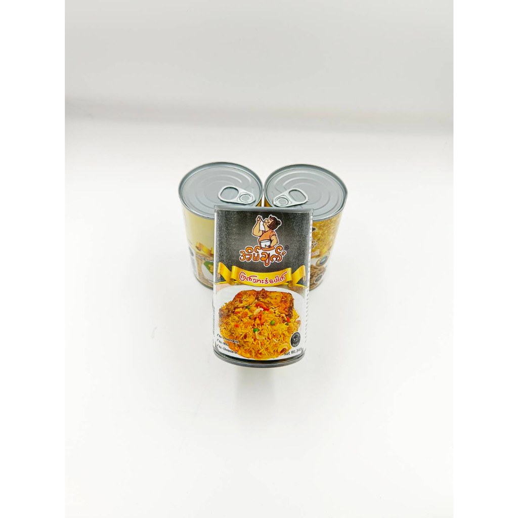 ข้าวมันไก่ เอ็งแชท อาหาร กระป๋อง พม่า 1 กระป๋อง Eain Chat Tan Puke ...