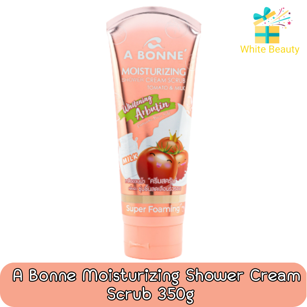 A Bonne Moisturizing Shower Cream Scrub 350g เอ บอนเน่ มอยซ์เจอไรซ์ซิ่ง ...