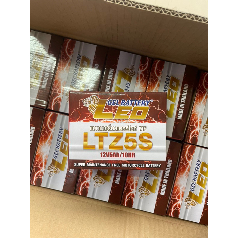 ️ราคาลูกละ! แบตLEO 5แอมป์ แบตเตอรี่ รุ่น LTZ5S (12V 5AH) แบบแห้ง ...