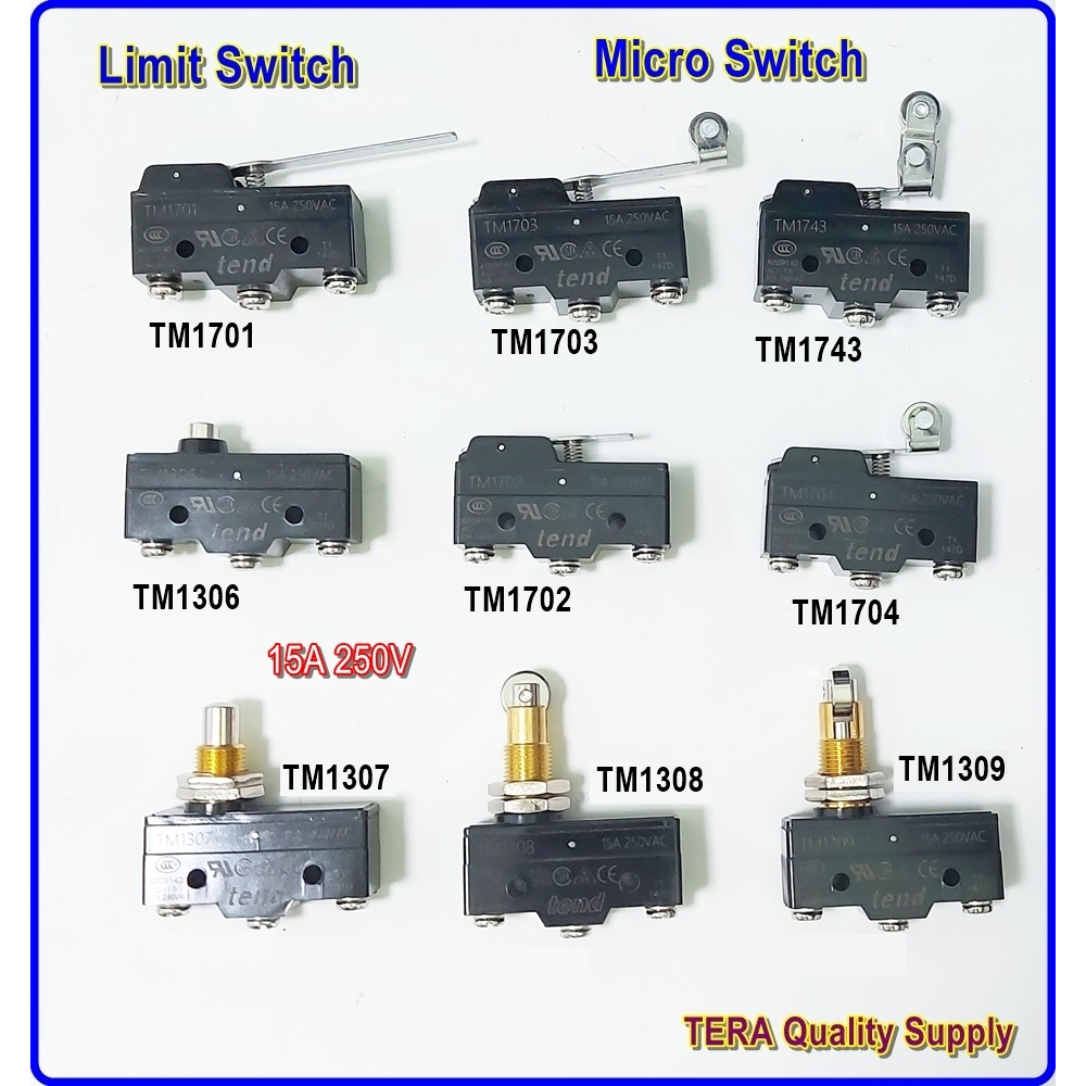 ลิมิตสวิตซ์ Micro switch Limit switch TM1306 TM1307 TM1308 TM1309 ...