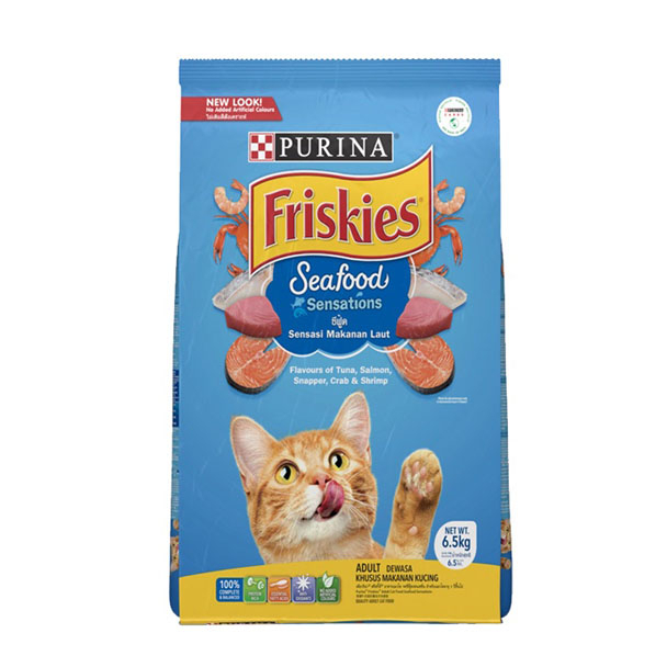 อาหารแมวฟริสกี้ส์ ยกกระสอบ Friskie 6 กก. | Shopee Thailand