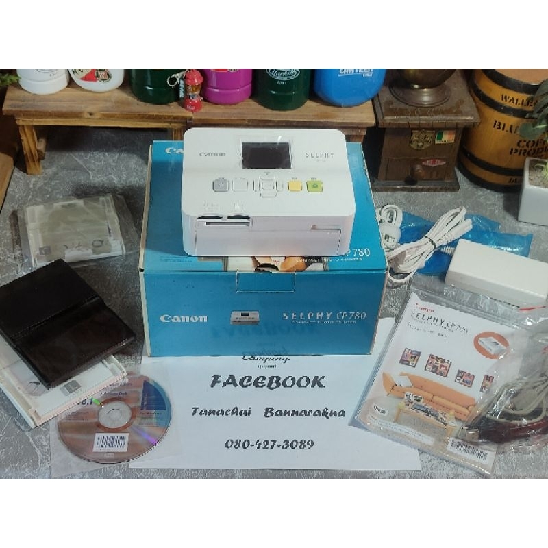เครื่องปริ๊นรูป CANON SELPHY CP780 COMPACT PHOTO PRINTER | Shopee Thailand